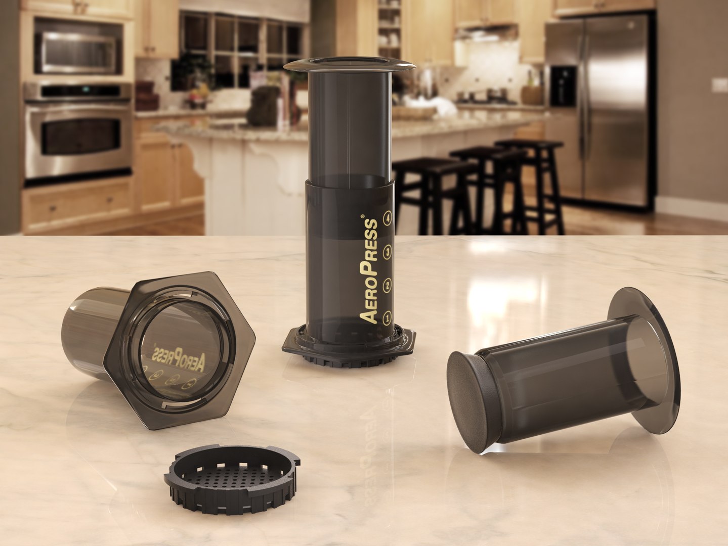 Aeropress 3d Model