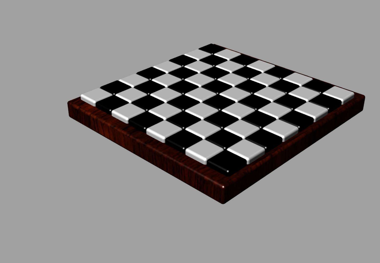 free 3dm model checkers chess board