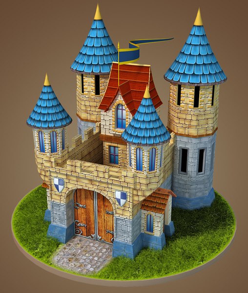 castle animation max