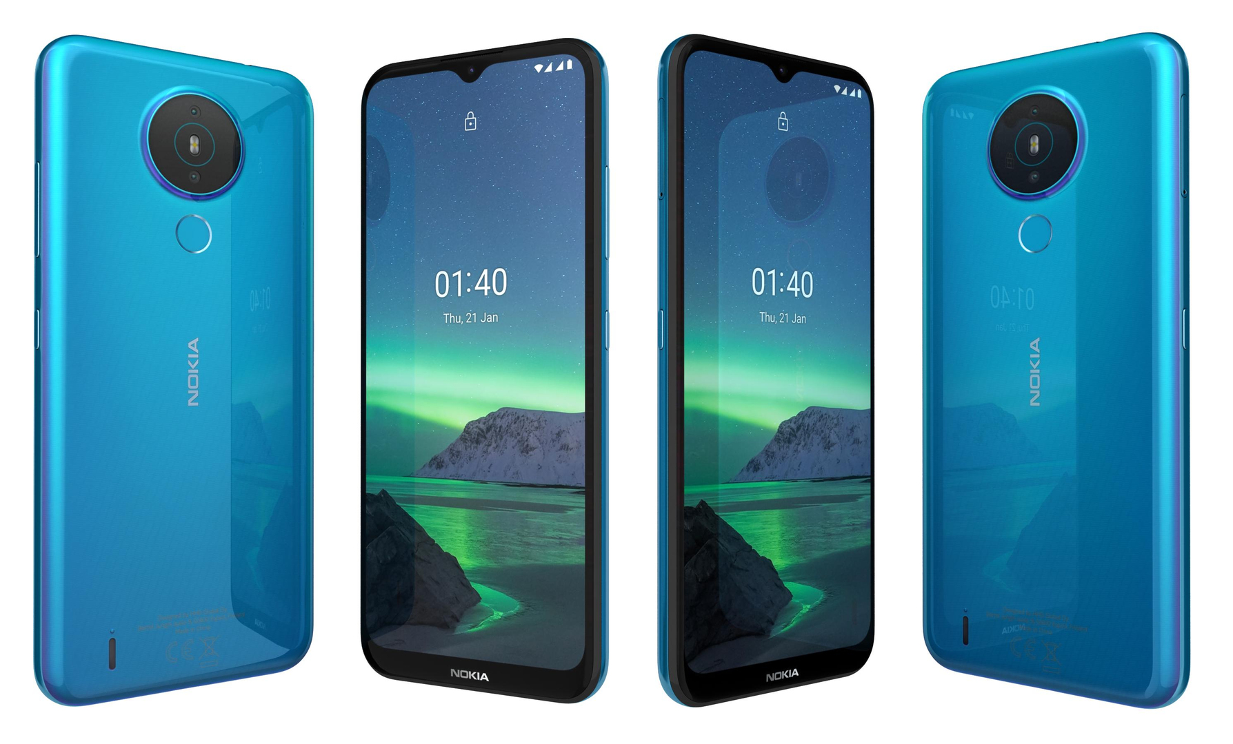 3D model nokia 1 4 fjord - TurboSquid 1708250