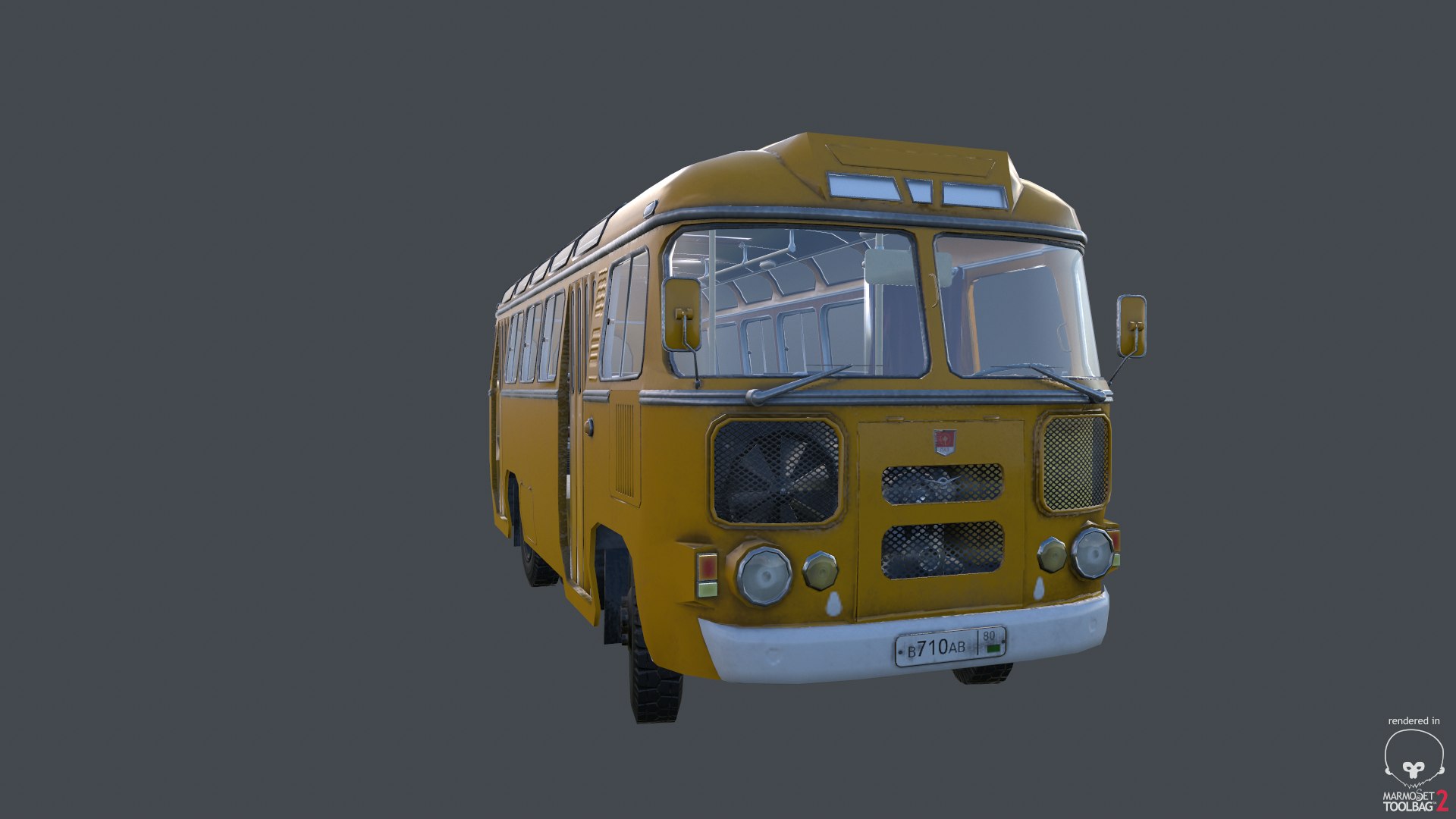 Bus Paz 3d Model
