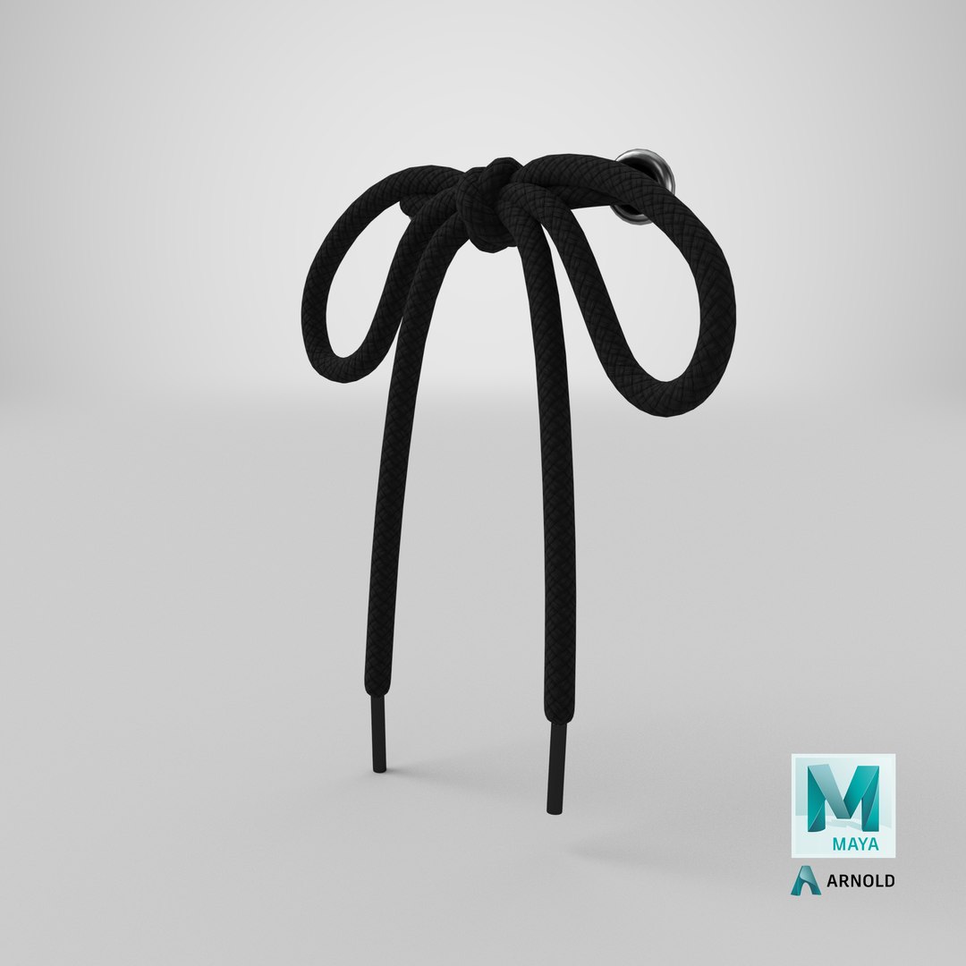 Shoelace 3v PBR 3D Model - TurboSquid 2107281