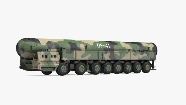 3D dongfeng-41 icbm launch vehicle model - TurboSquid 1521237