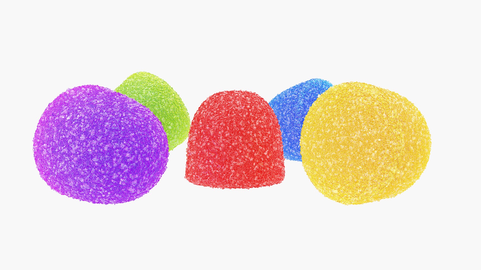 3D Gumdrops Model - TurboSquid 1765145