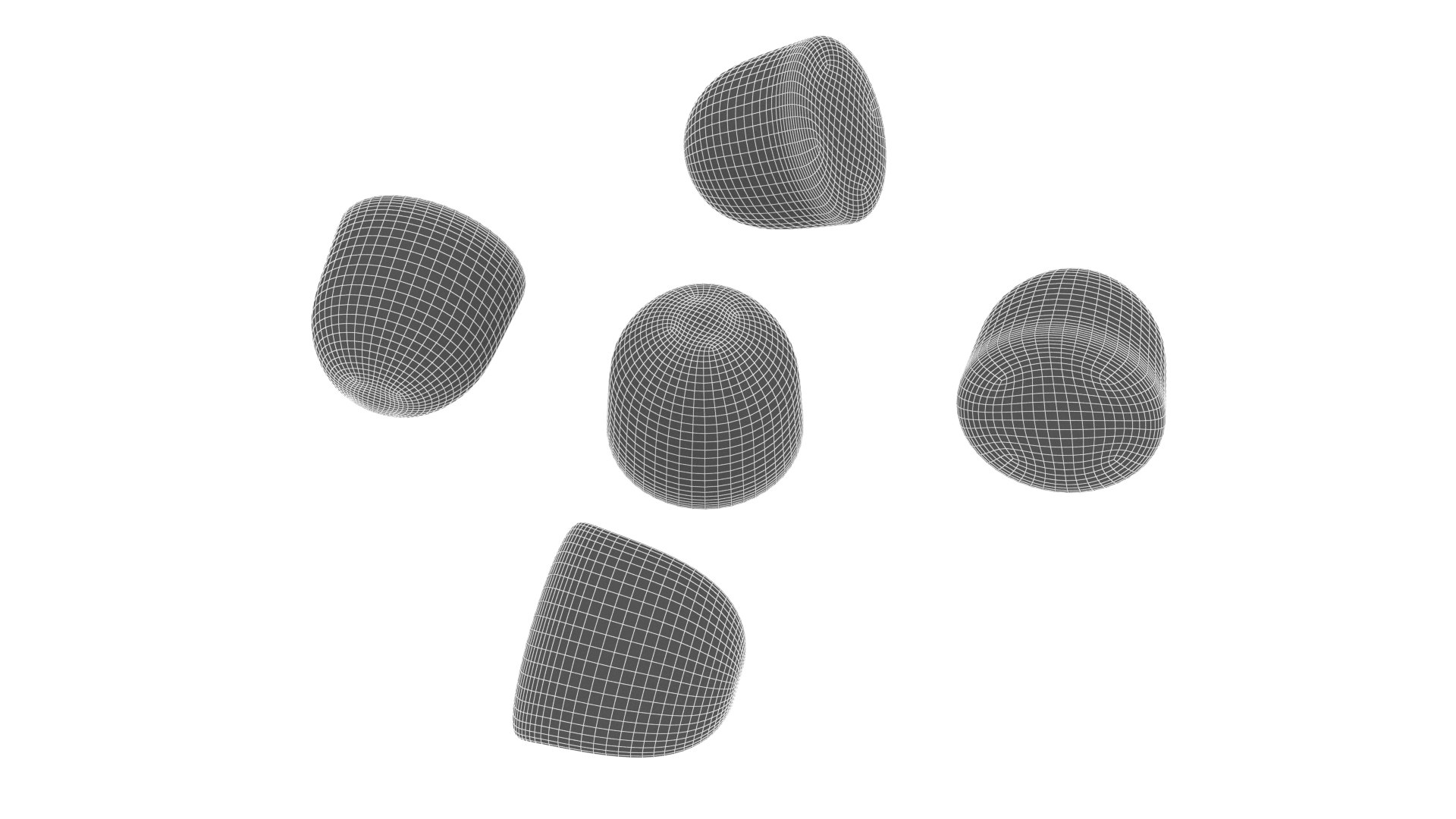 3D Gumdrops Model - TurboSquid 1765145