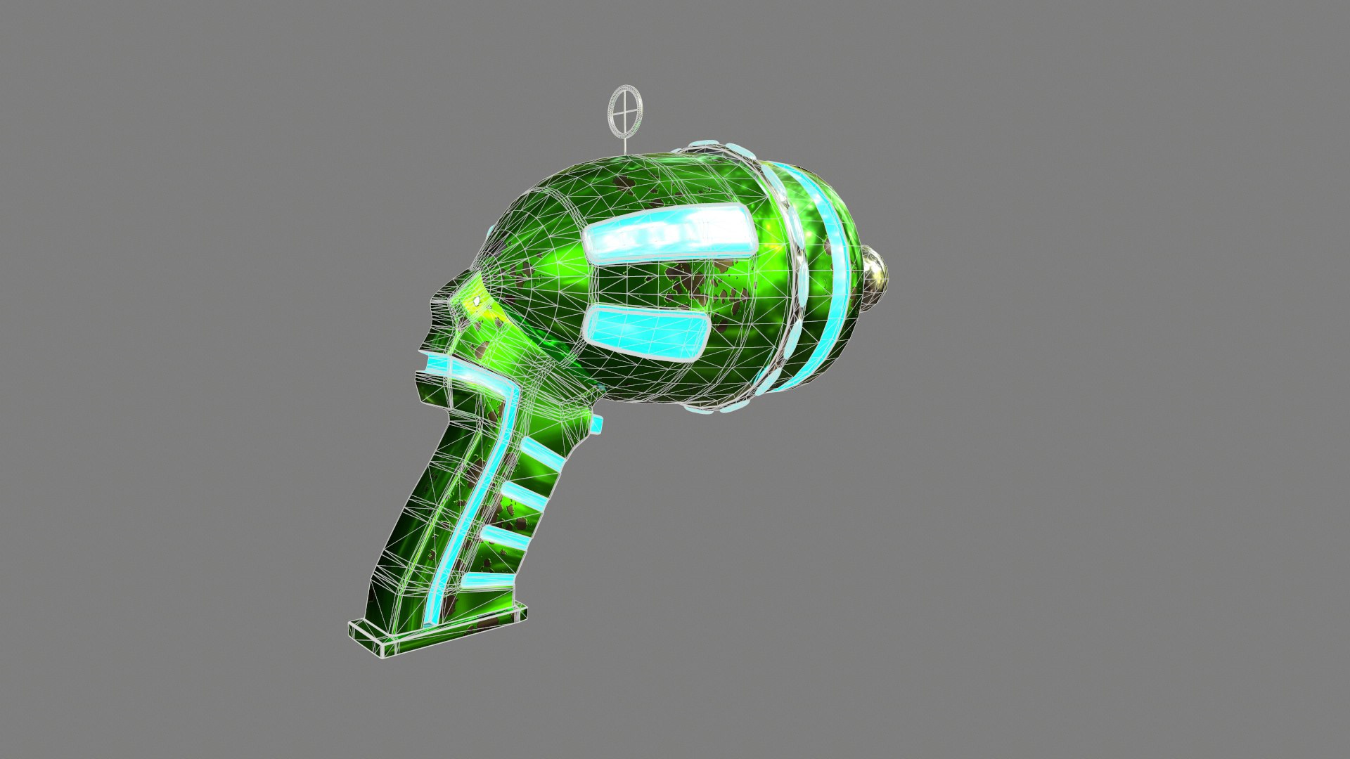Sci-Fi Blaster 3D Model - TurboSquid 2051714
