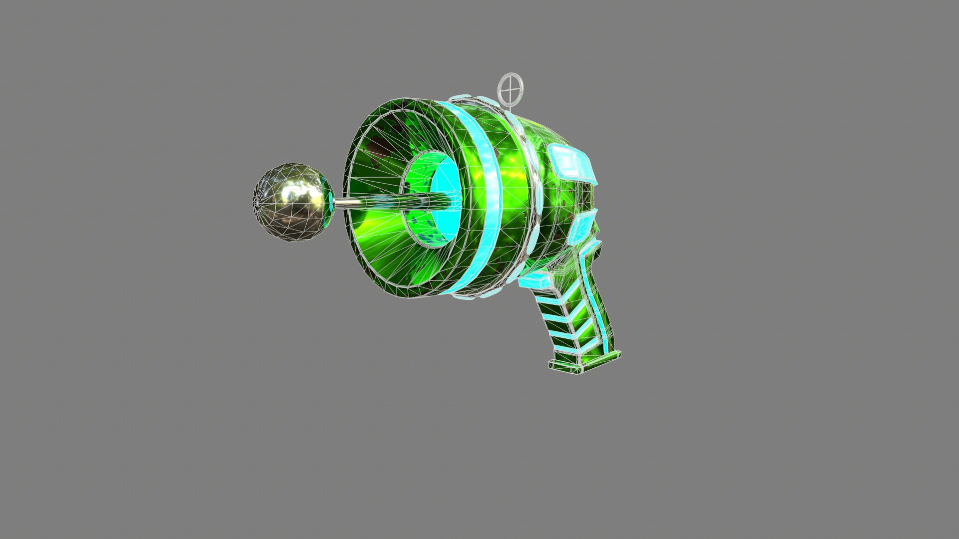 Sci-Fi Blaster 3D Model - TurboSquid 2051714