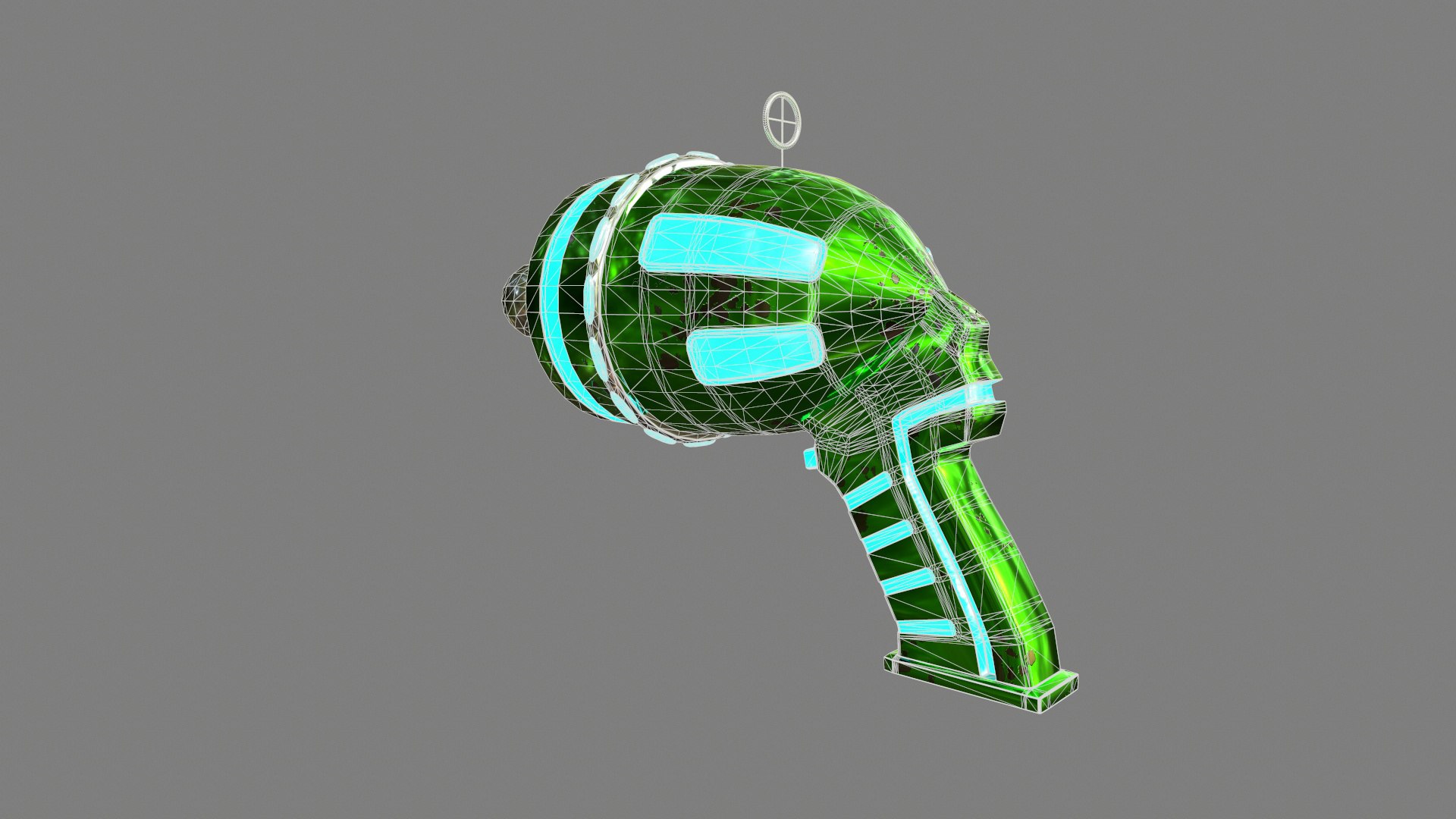 Sci-Fi Blaster 3D Model - TurboSquid 2051714