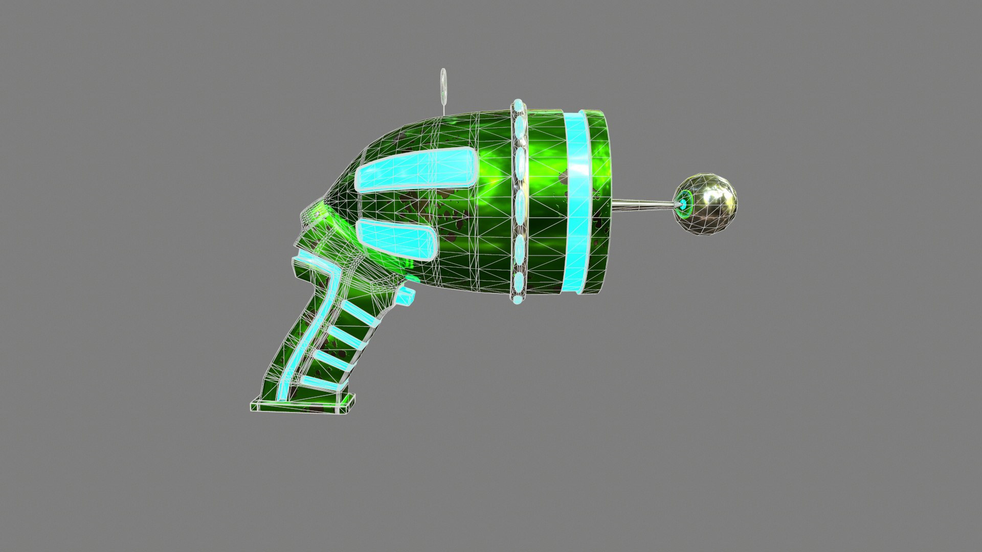 Sci-Fi Blaster 3D Model - TurboSquid 2051714