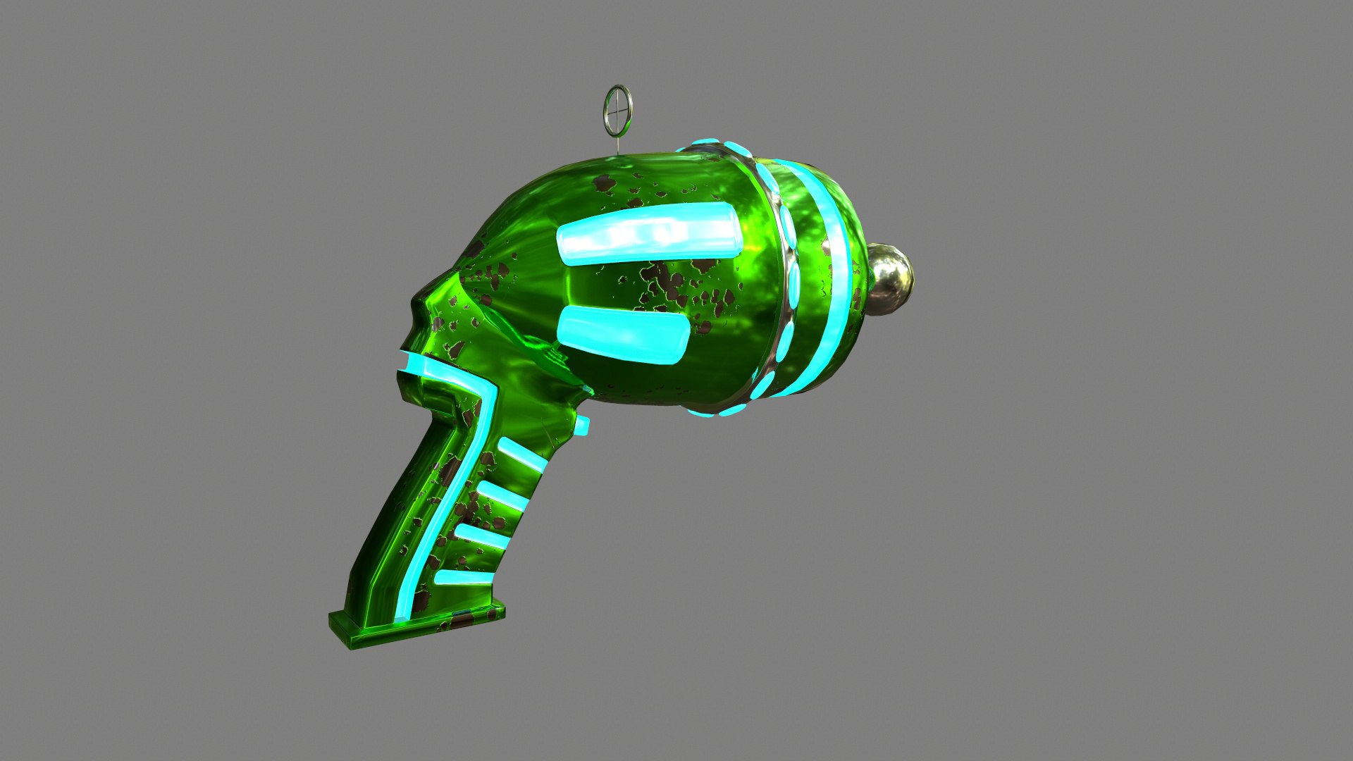Sci-Fi Blaster 3D Model - TurboSquid 2051714
