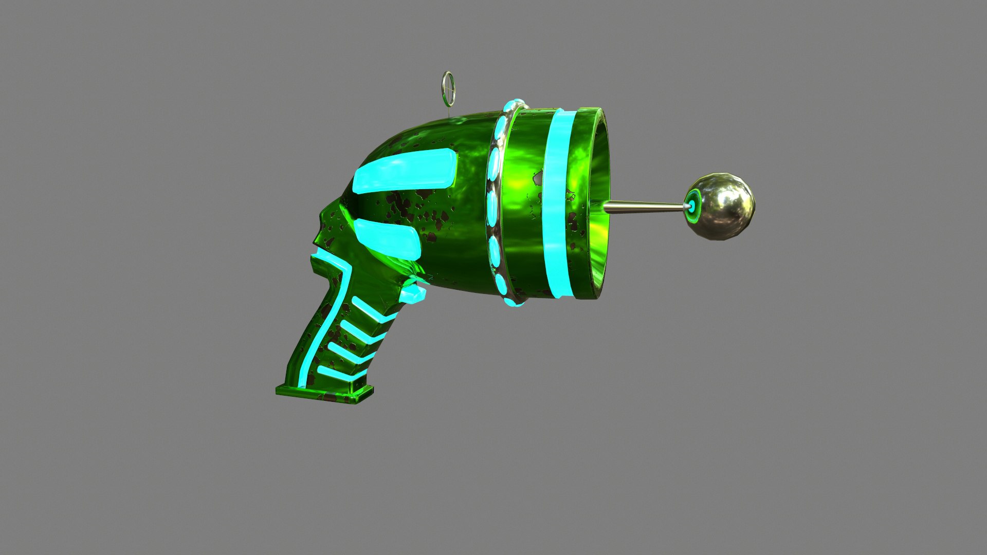 Sci-Fi Blaster 3D Model - TurboSquid 2051714