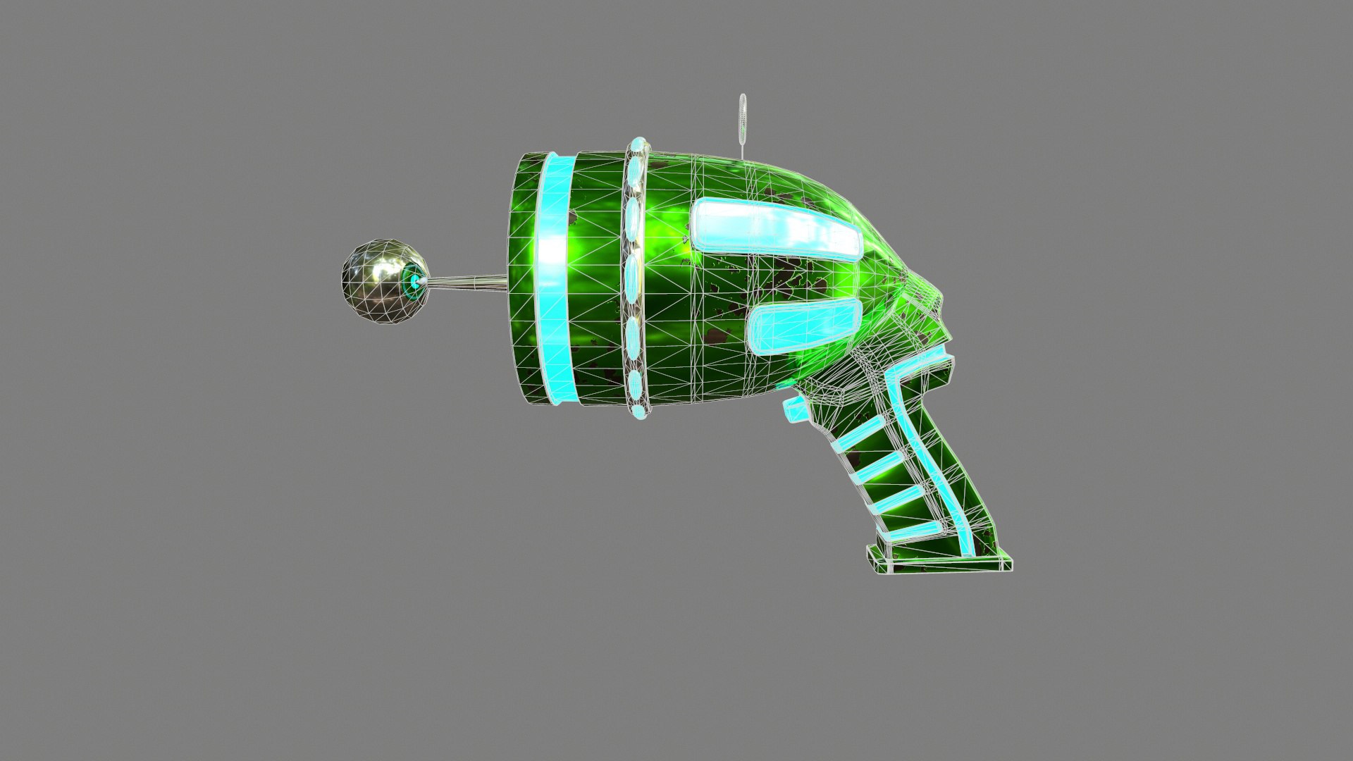 Sci-Fi Blaster 3D Model - TurboSquid 2051714