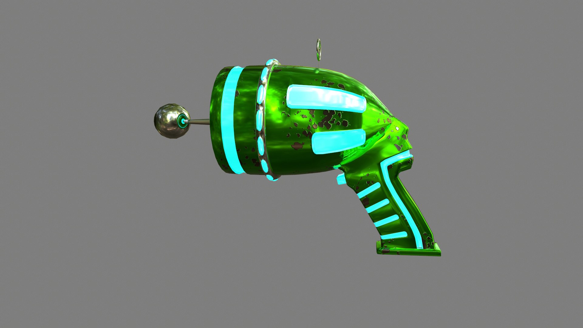 Sci-Fi Blaster 3D Model - TurboSquid 2051714