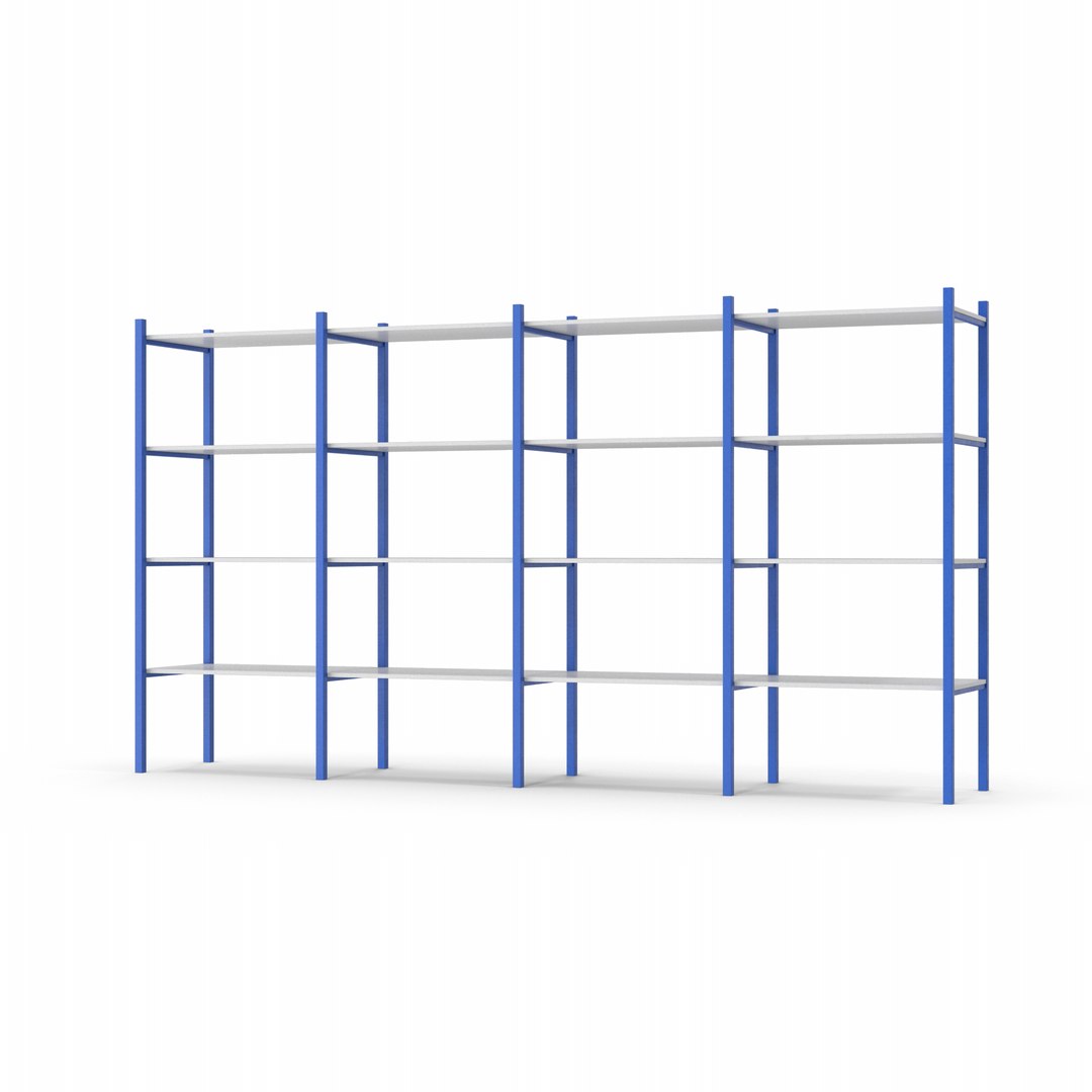 Warehouse Racks 3D Model - TurboSquid 2305673