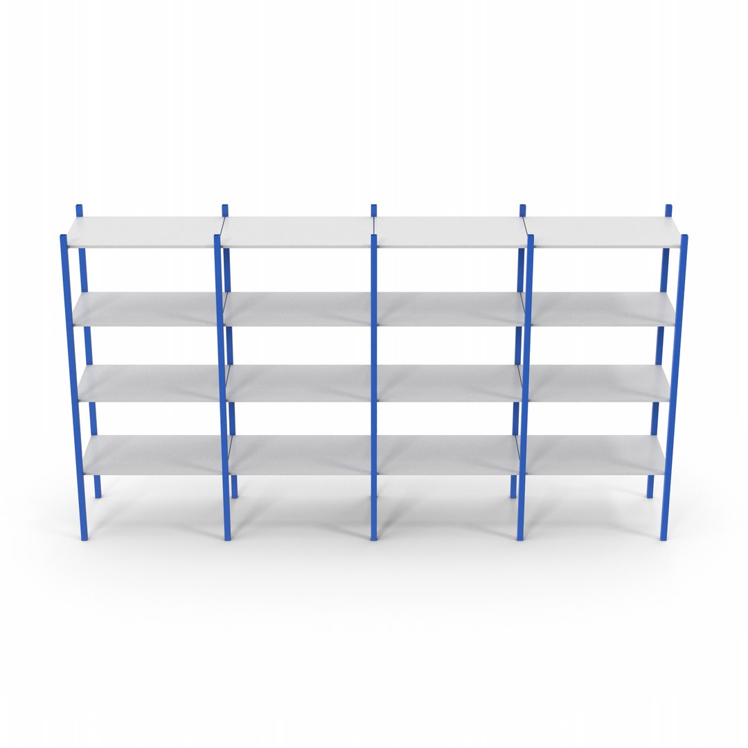 Warehouse Racks 3D Model - TurboSquid 2305673
