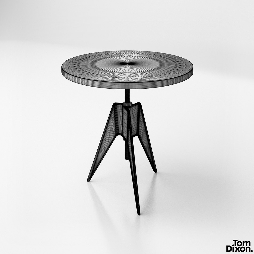 3D model tom dixon screw table - TurboSquid 1168151