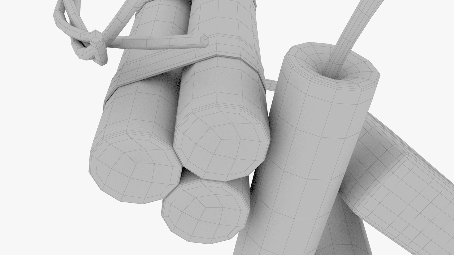 3D Model Tnt Dynamite Explosives - TurboSquid 1449568