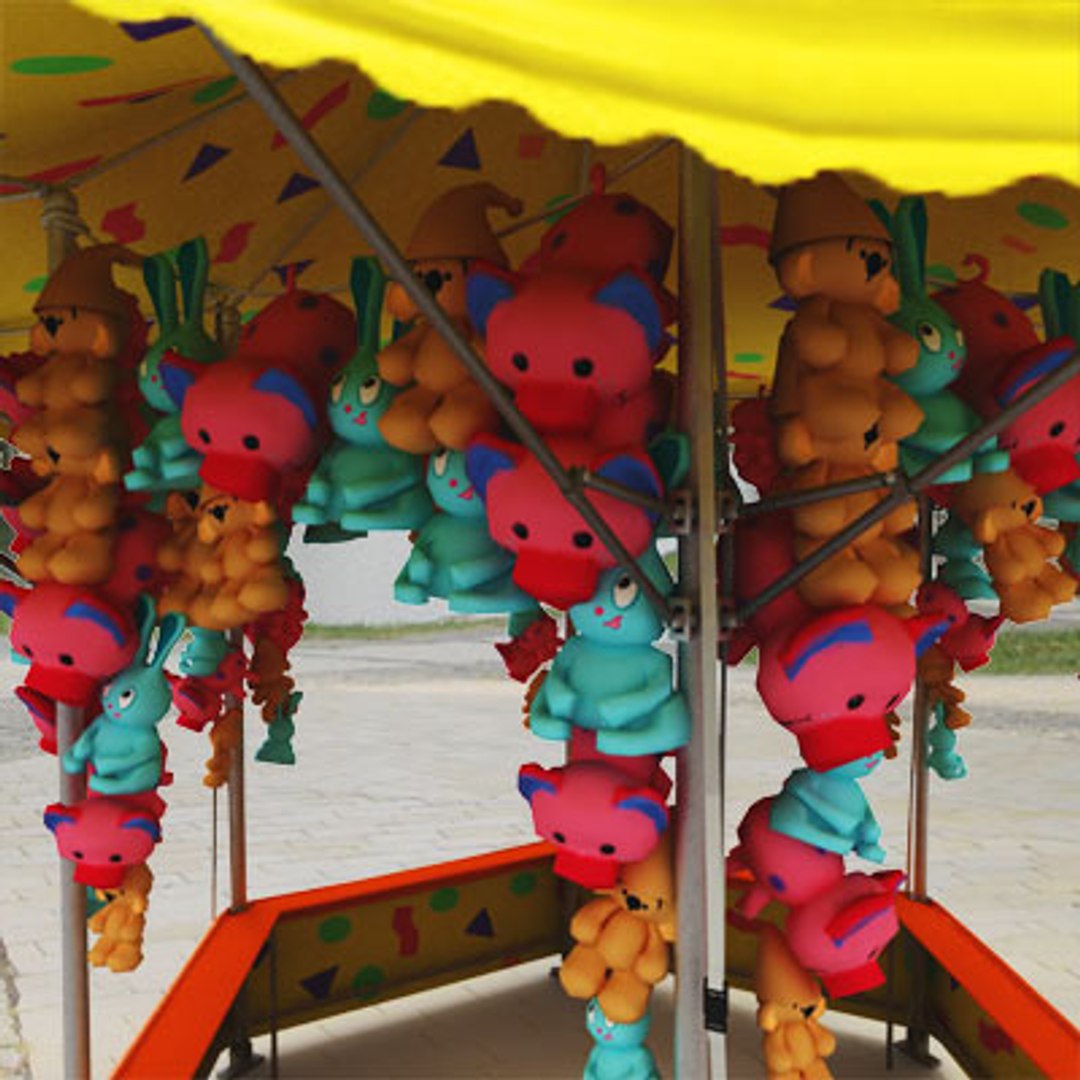 Fair Booth Toys 3d 3ds