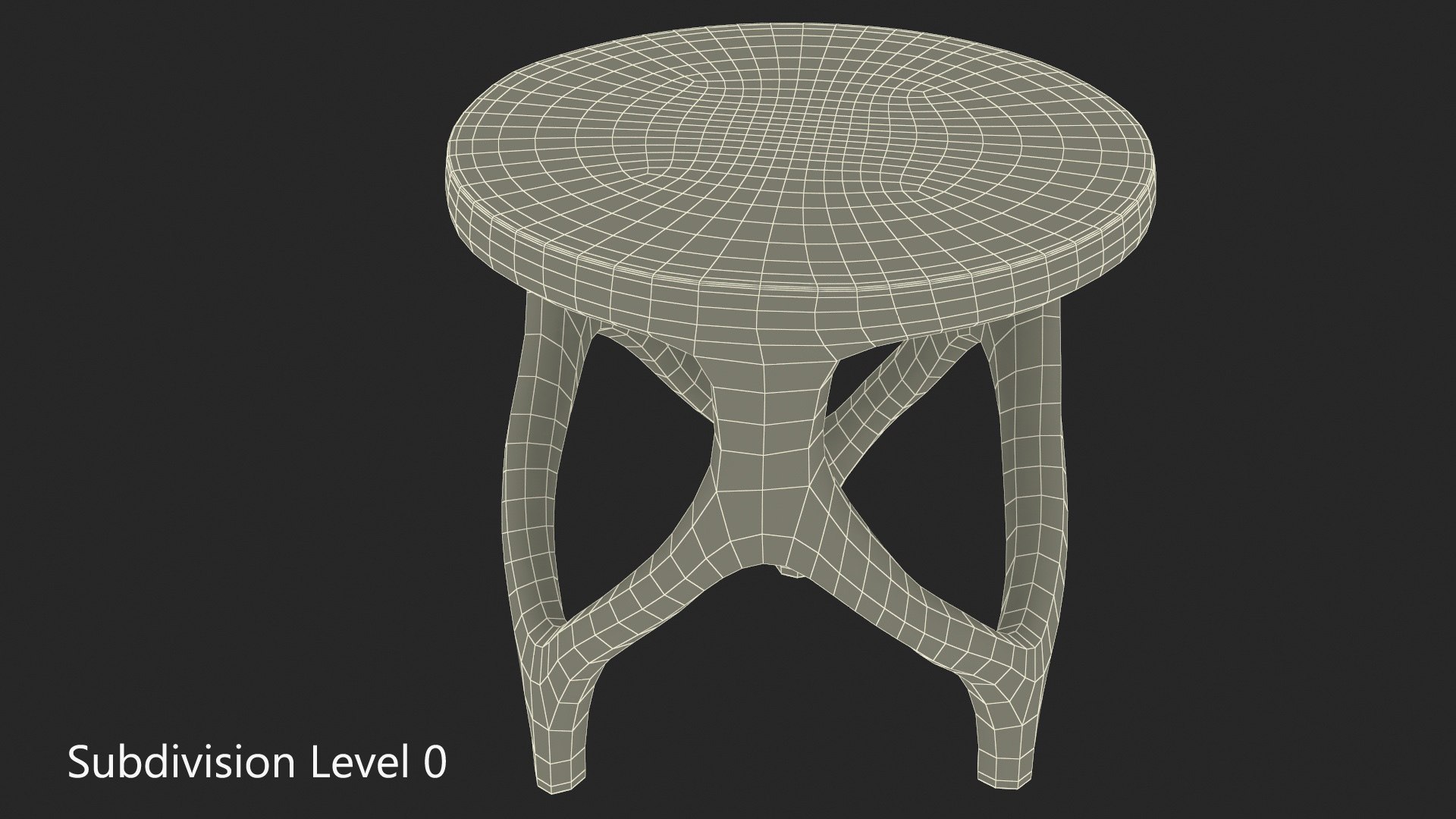 Modern Table Walnut Wood 3D Model - TurboSquid 2003437