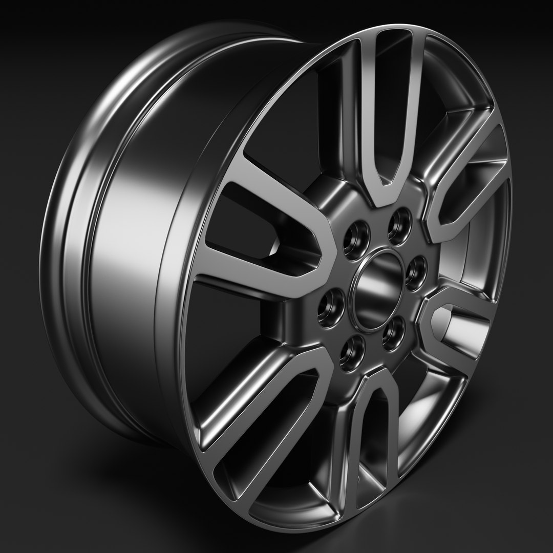 3D Alloy Rim model - TurboSquid 2090461