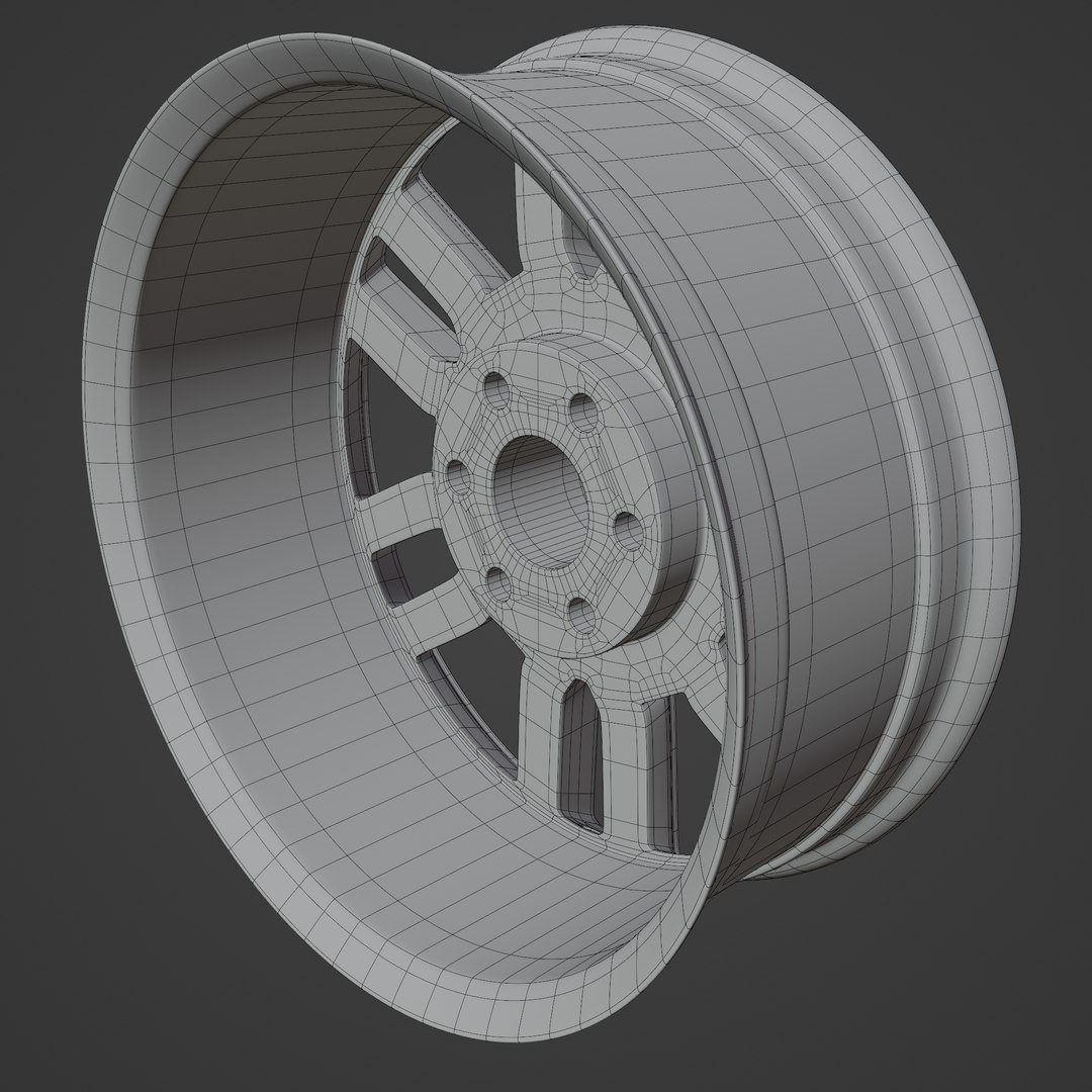 3D Alloy Rim model - TurboSquid 2090461