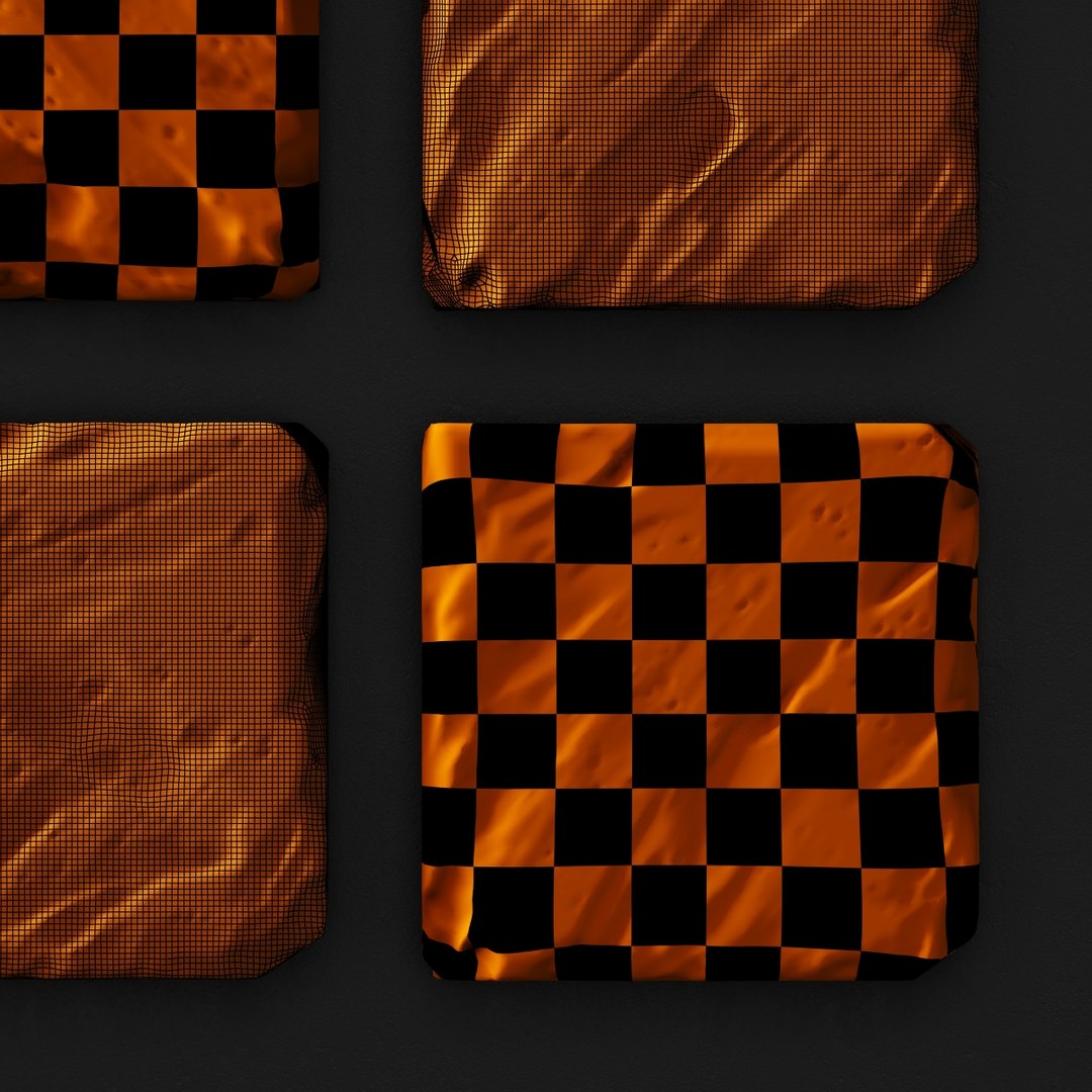 3D Stone Cube Panel Old - TurboSquid 1833343