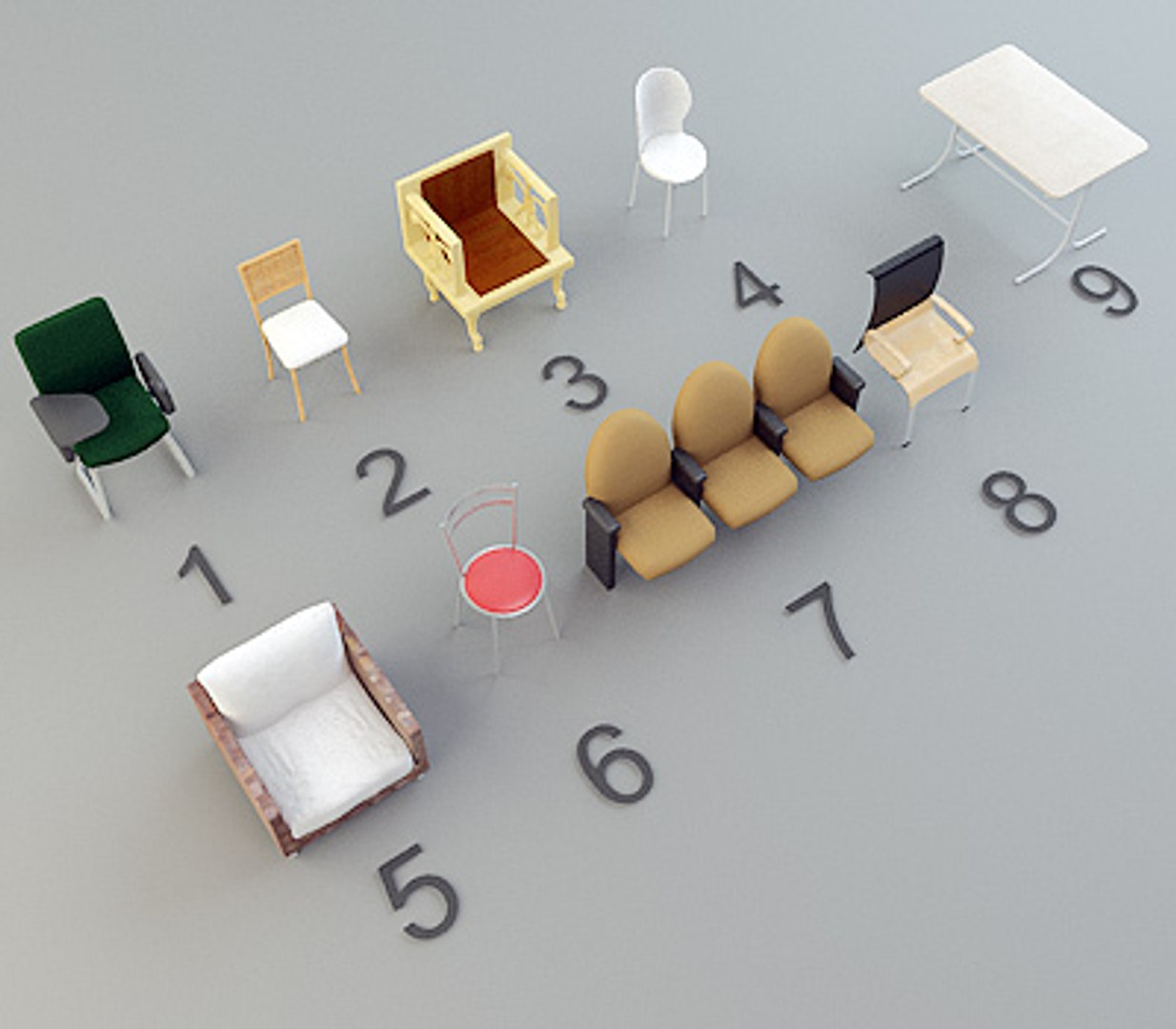 maya desk chairs