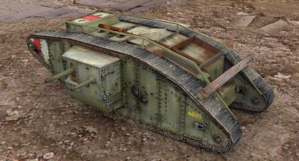 modelo 3d WW1 MkIV Tank - TurboSquid 1198674