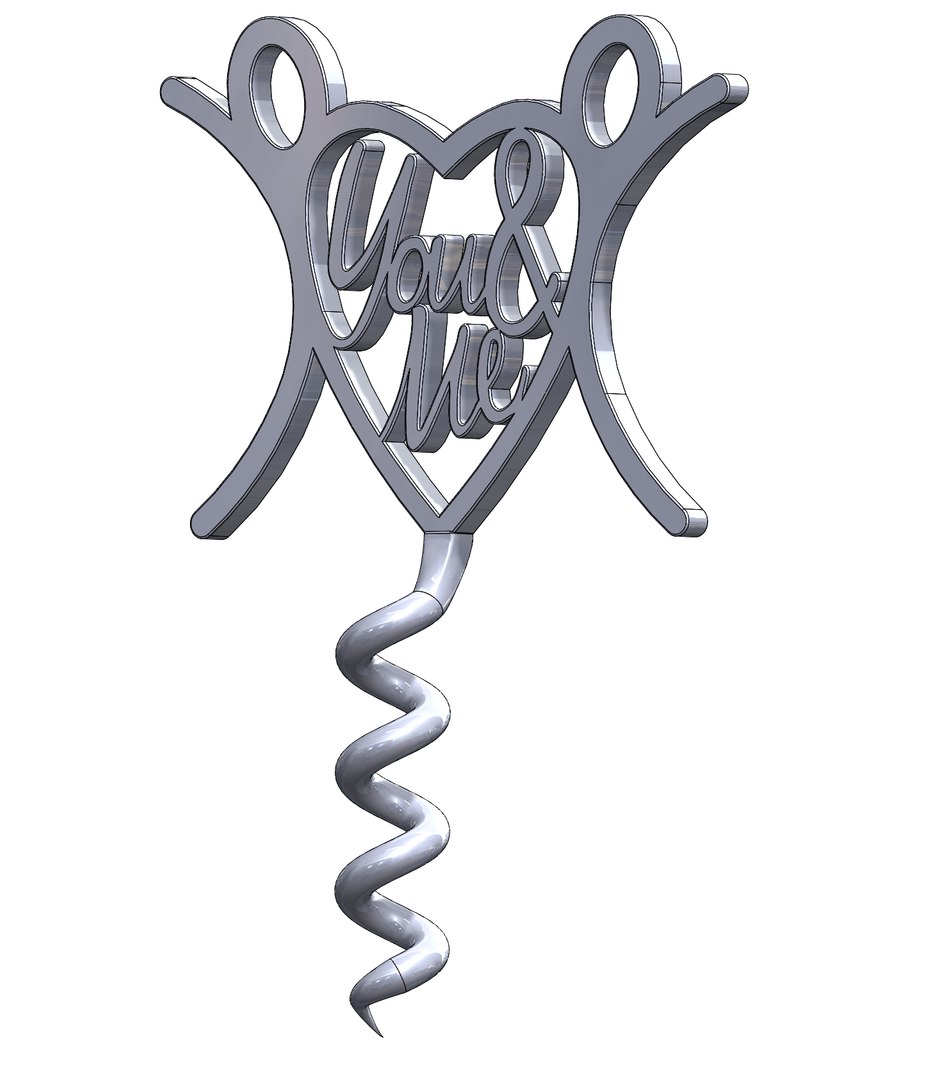 3D Love You And Me - TurboSquid 1816947