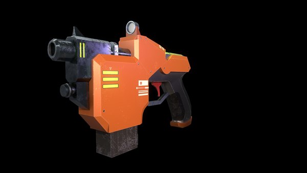 modelo 3d Pistola MR Scifi - TurboSquid 1717977