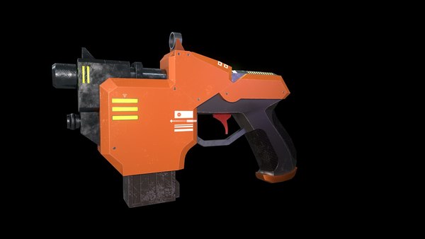 MR Scifi Pistol 3D model - TurboSquid 1717977