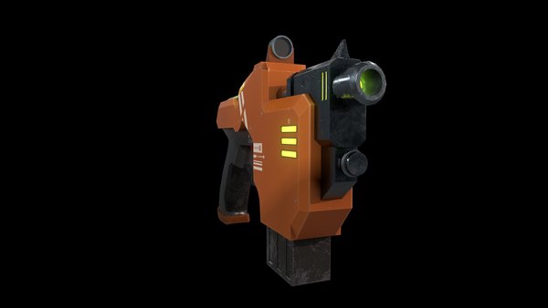 MR Scifi 권총 3D 모델 - TurboSquid 1717977