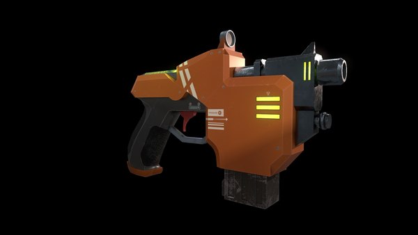 MR Scifi Pistol 3D model - TurboSquid 1717977