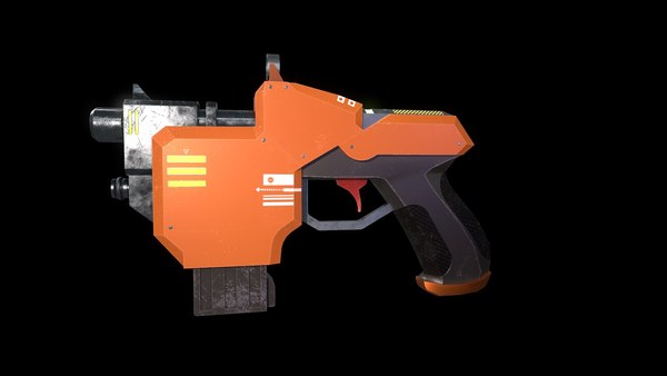 MR Scifi Pistol 3D model - TurboSquid 1717977