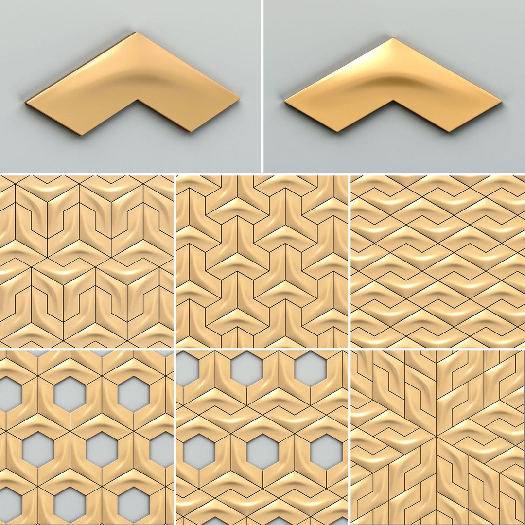 Wall panel 029 model - TurboSquid 1965828