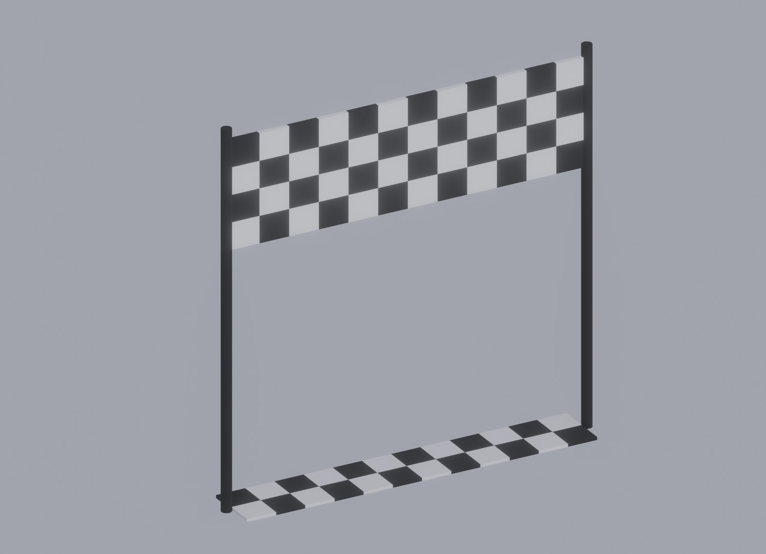 3D Finish Line Model - TurboSquid 2196355