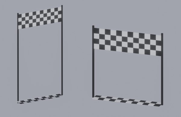 modelo 3d Línea de meta - TurboSquid 2196355