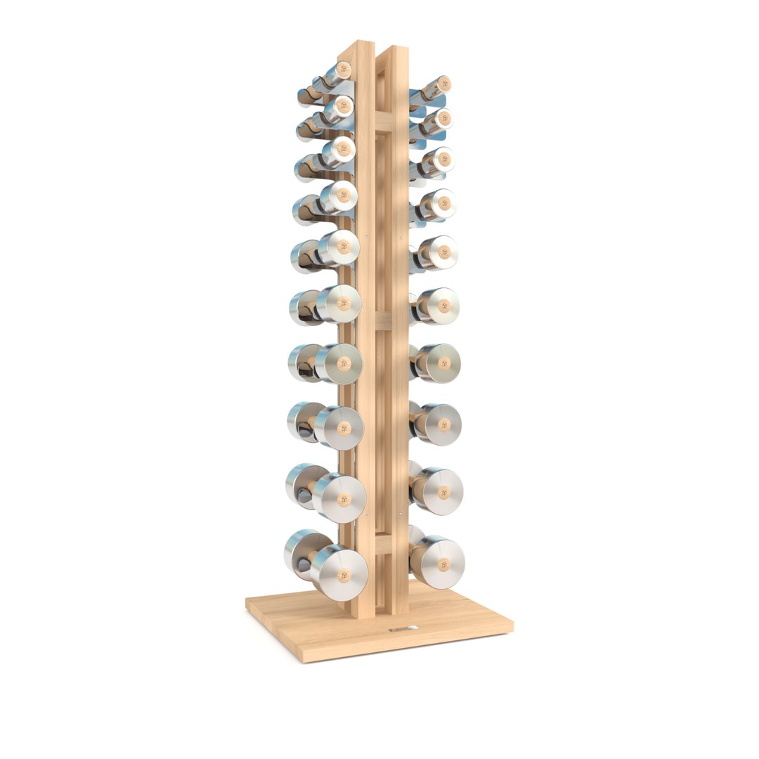 Free Paragon Studio Gym Hand Weights Tree Rack 10 Pair 3D Model ...