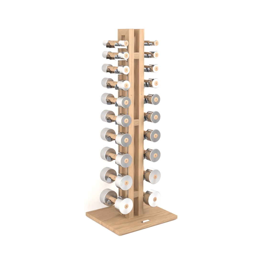 Free Paragon Studio Gym Hand Weights Tree Rack 10 Pair 3D Model ...