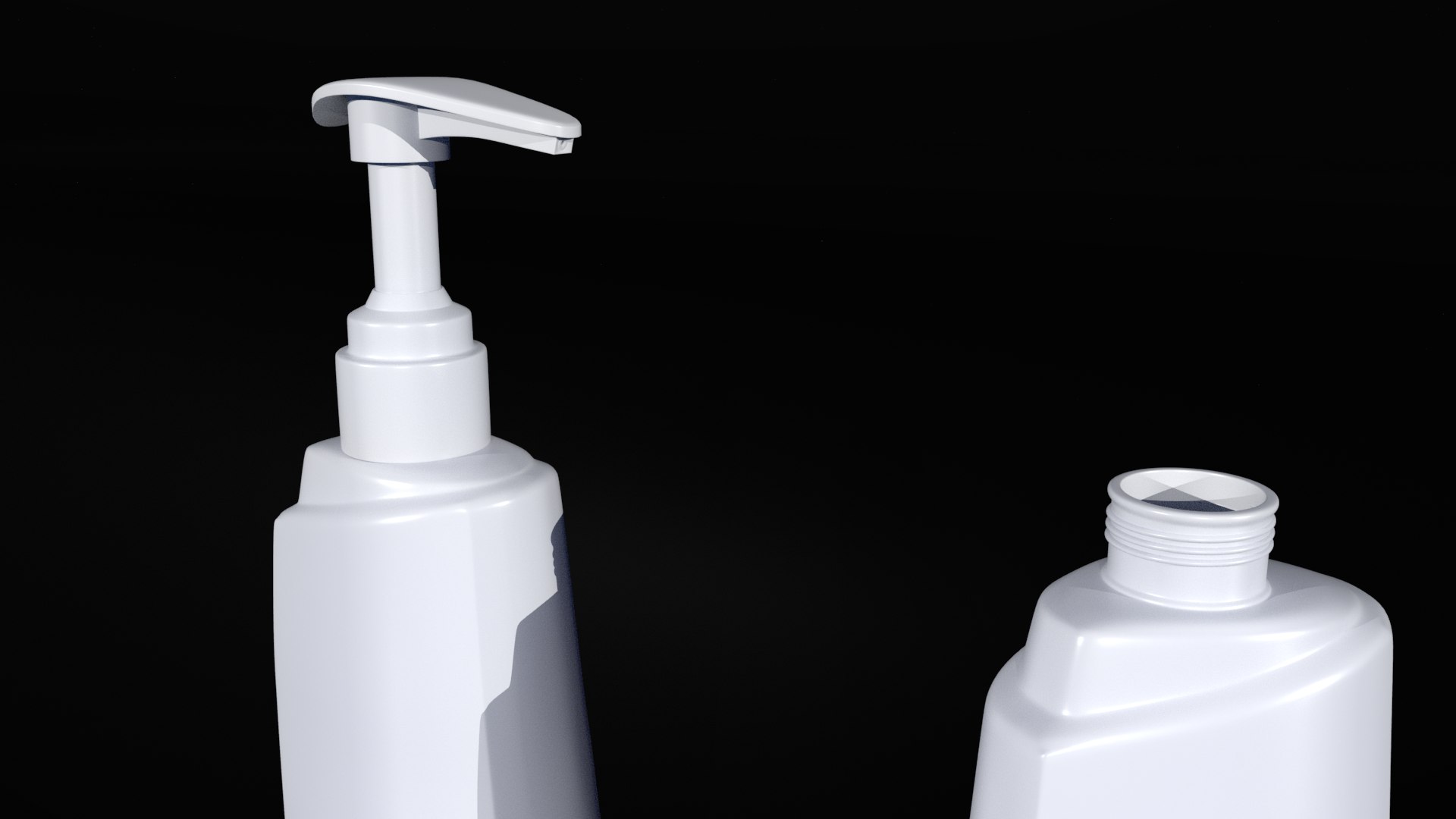 3D Model Lotion Bottle Tube - TurboSquid 2188757