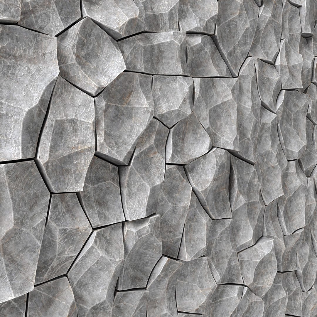 Panel Stone Rock 3D Model - TurboSquid 1479004