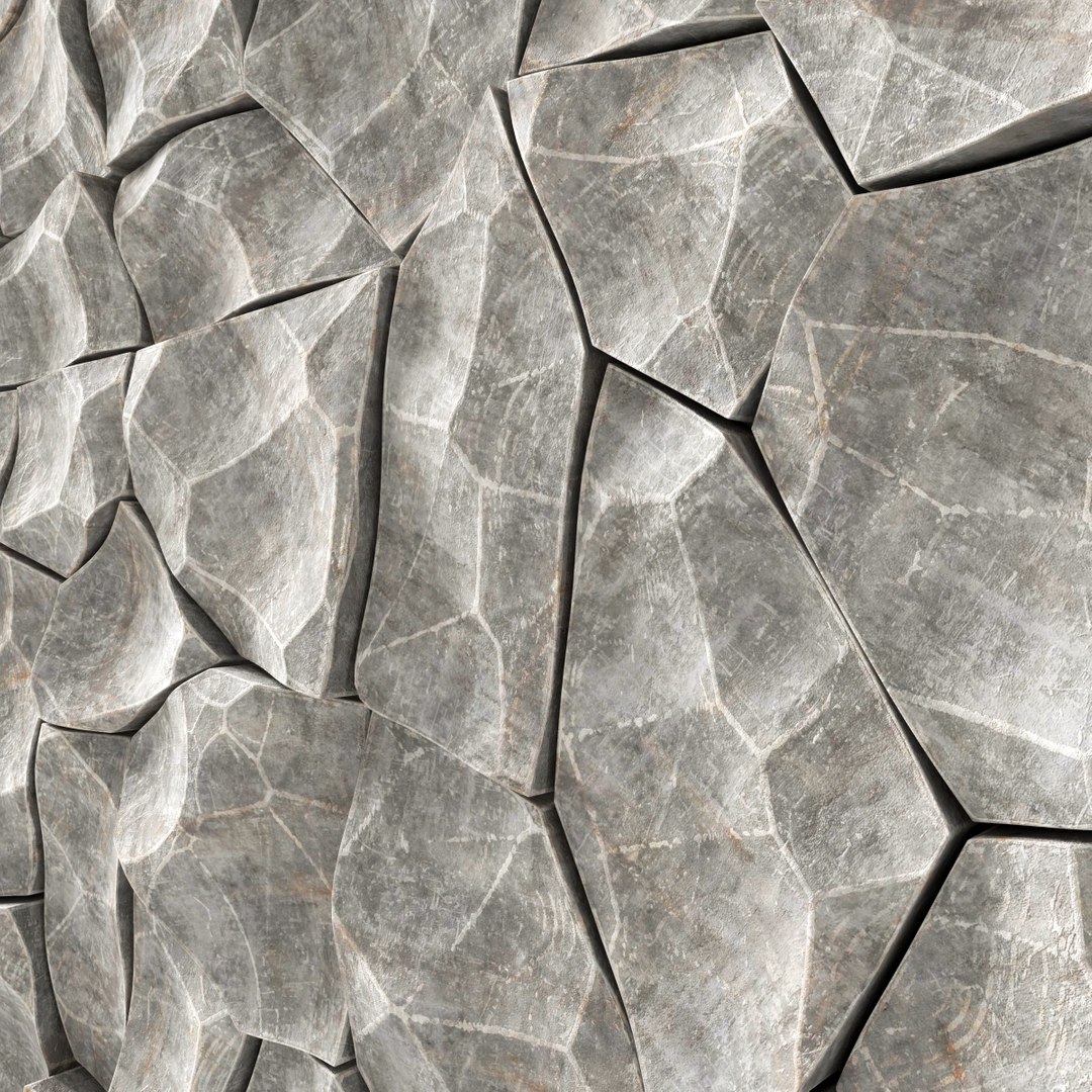 Panel Stone Rock 3D Model - TurboSquid 1479004