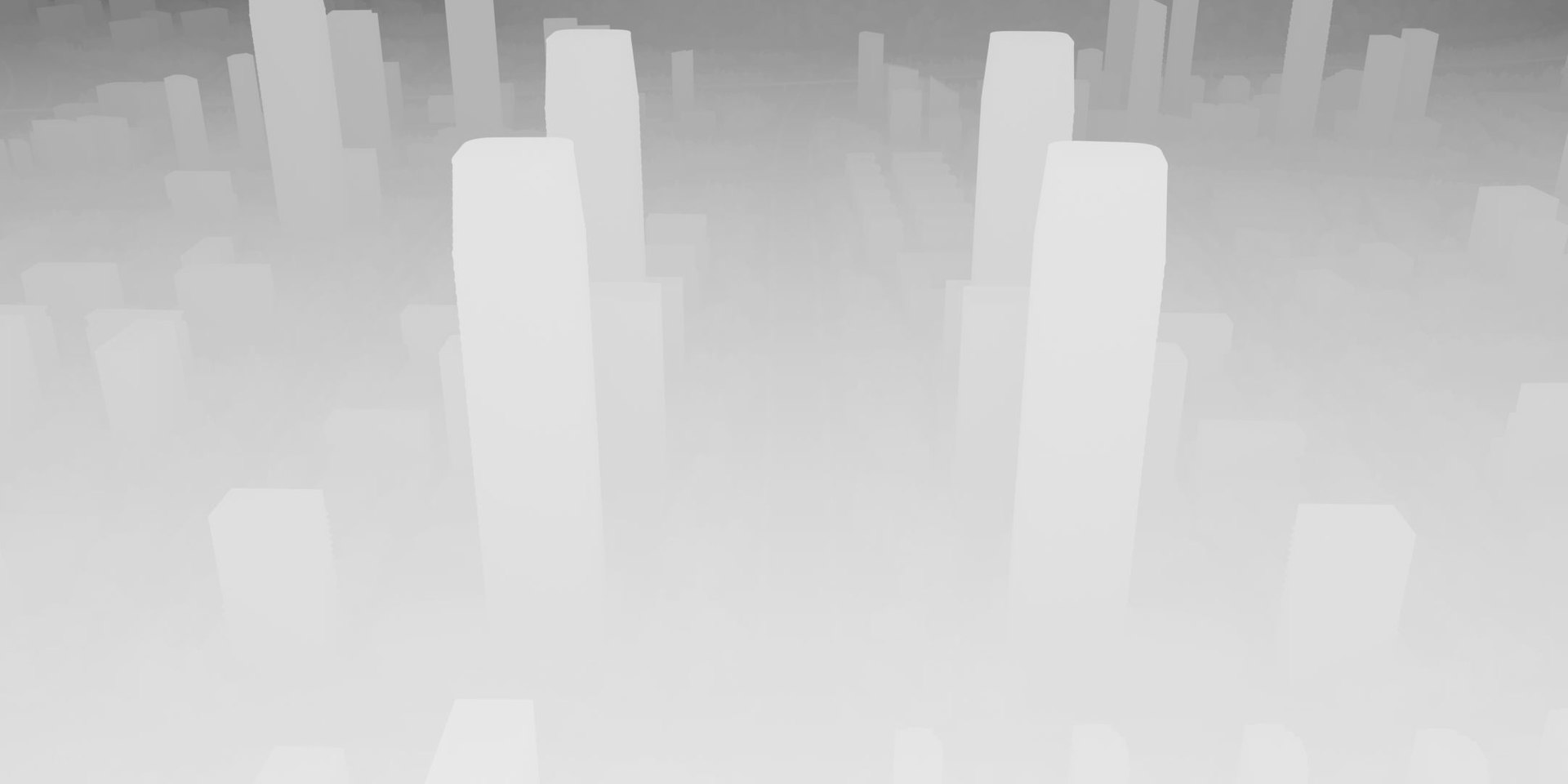Aerial View Of City Night Scene 3D Building Animation Model 3D ...