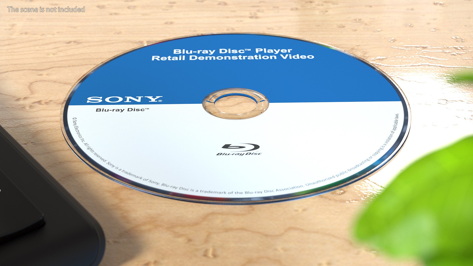 Sony Blu Ray Disc 3D Model - TurboSquid 1814917