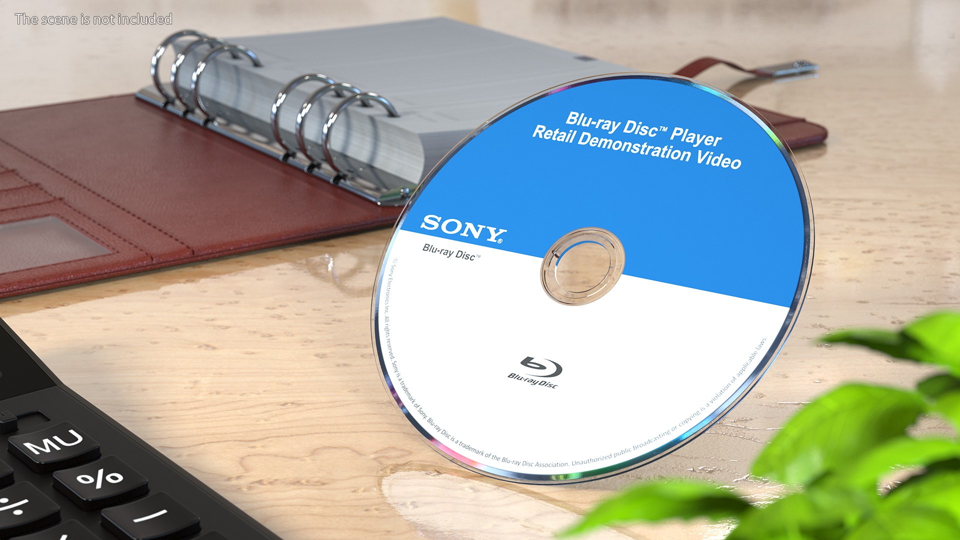 Sony Blu Ray Disc 3D Model - TurboSquid 1814917