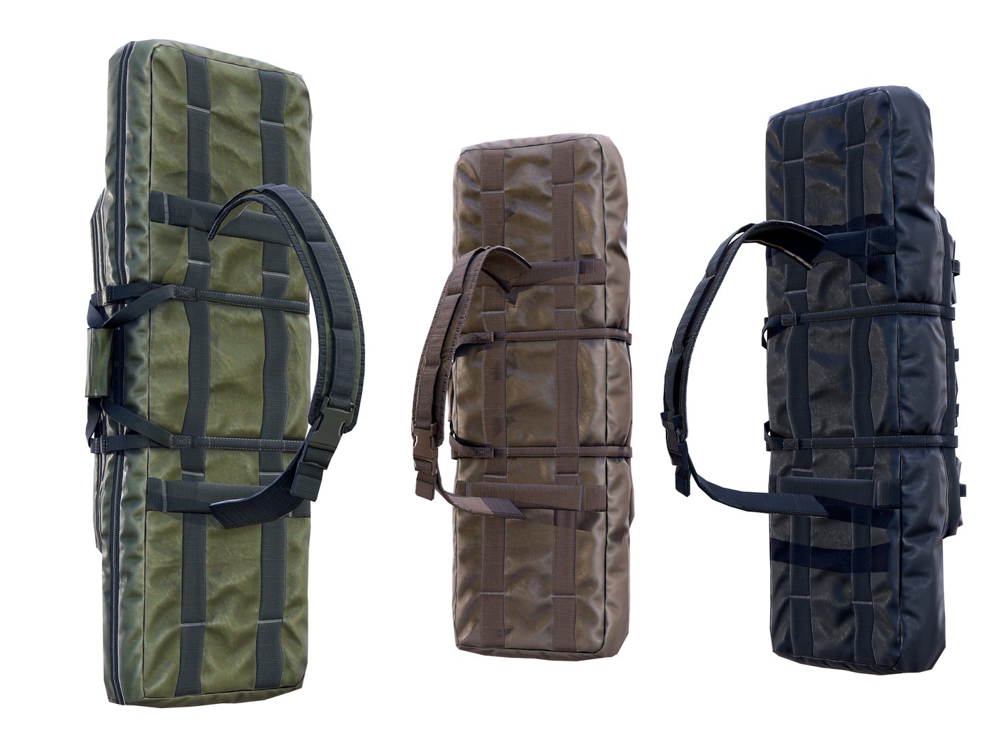 Tactical Weapon Bag Backpack 3D - TurboSquid 1603219