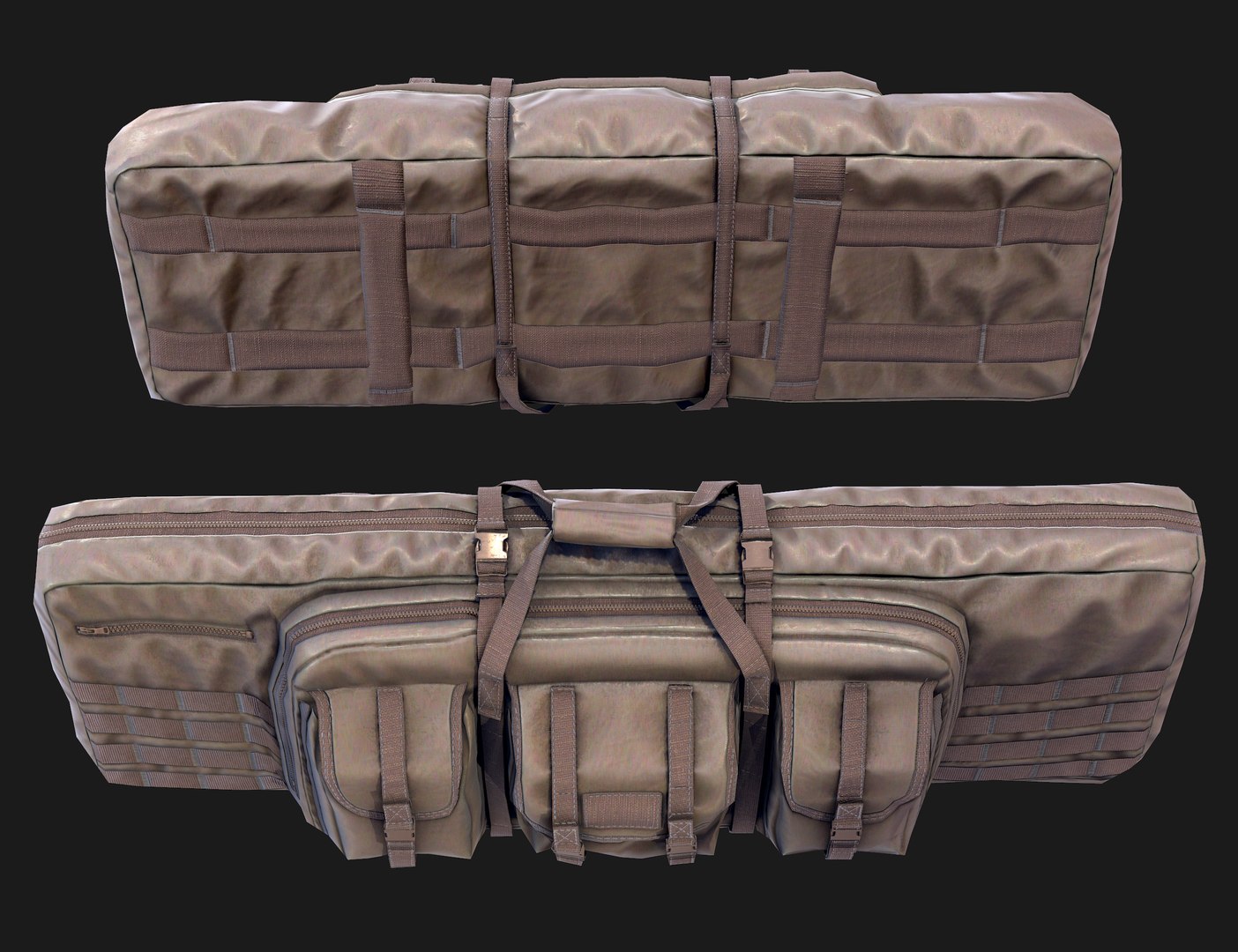 Tactical Weapon Bag Backpack 3D - TurboSquid 1603219