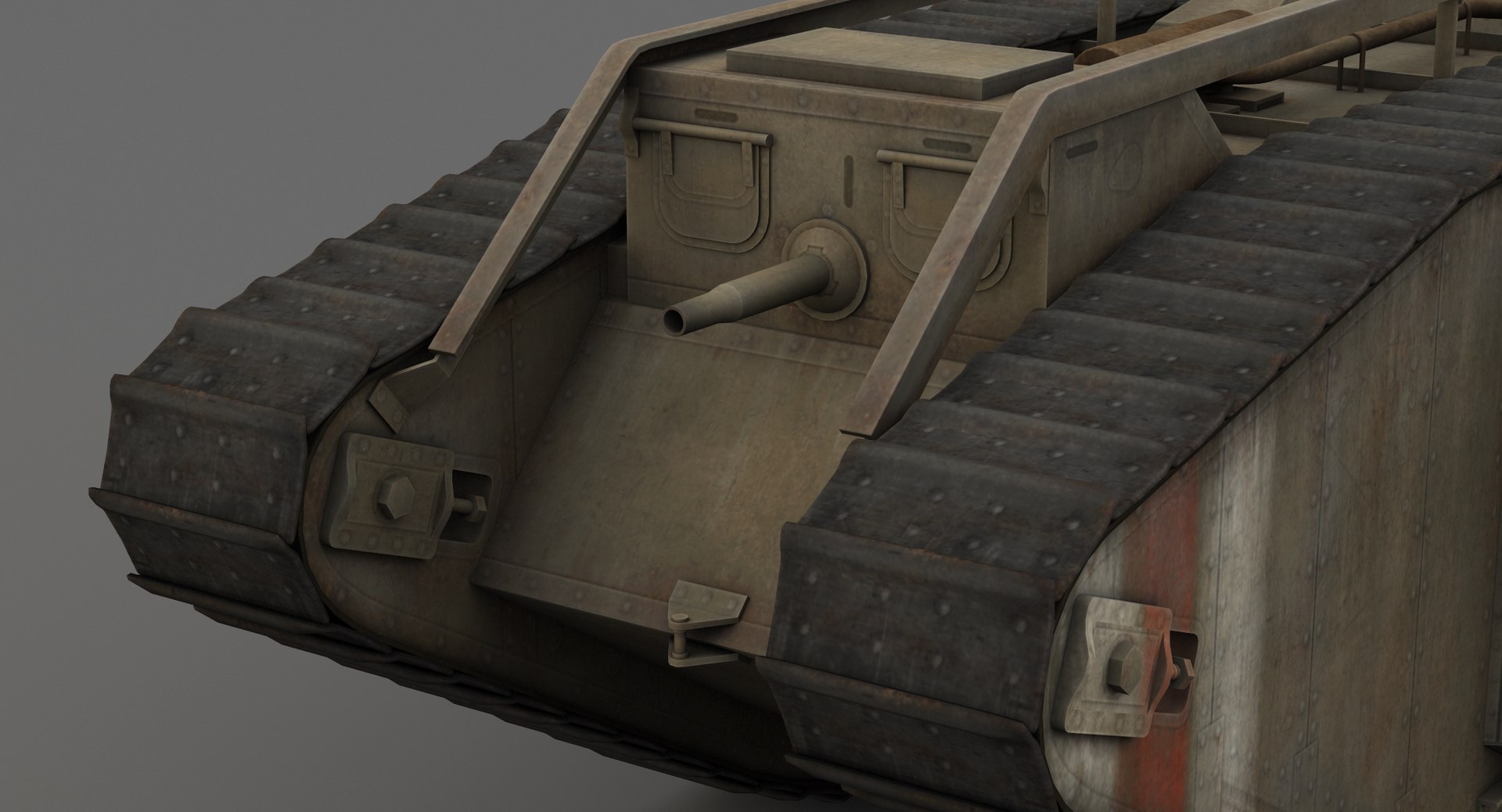 Mark Tank 3D Model - TurboSquid 1373628
