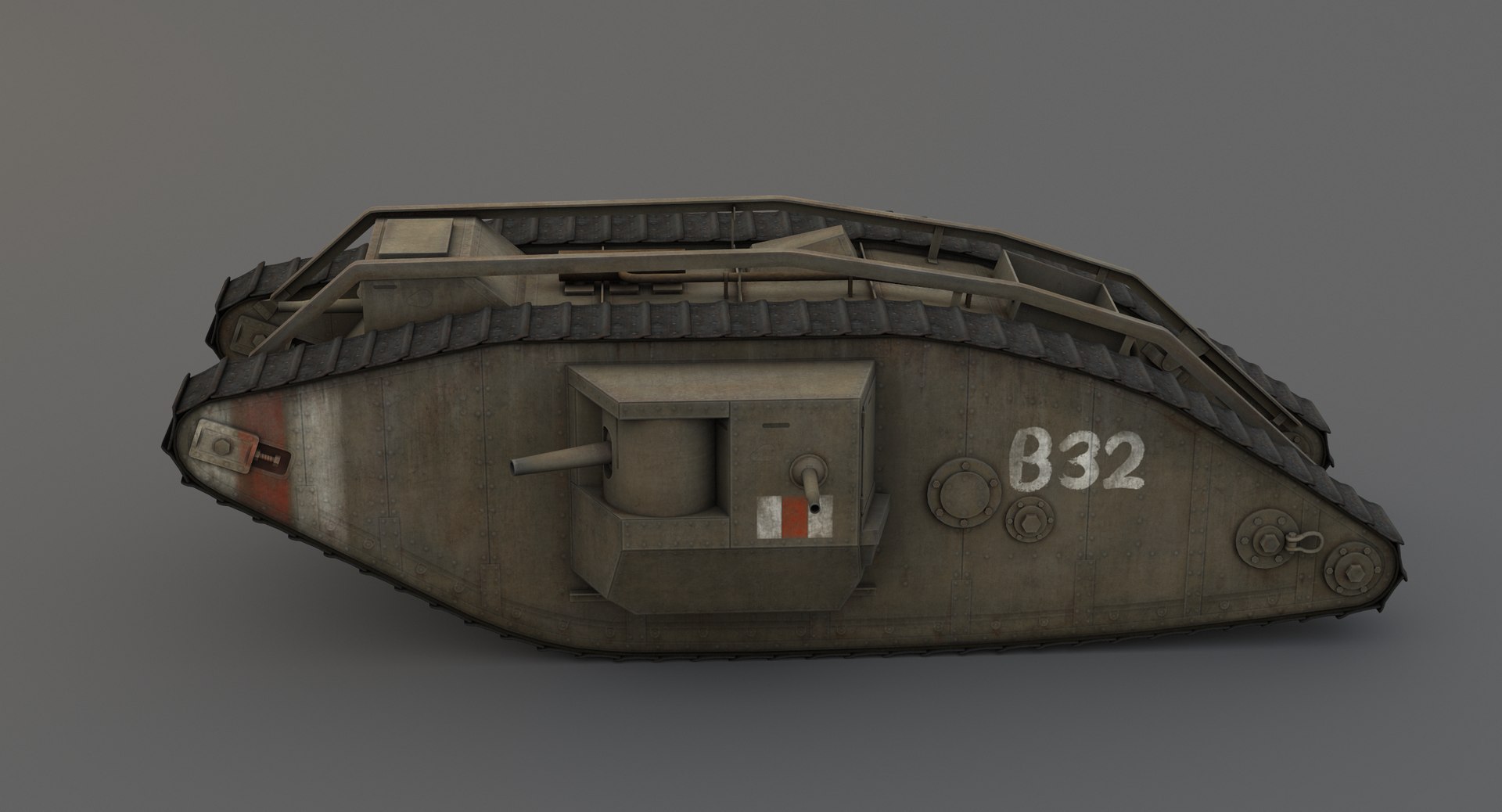 Mark Tank 3D Model - TurboSquid 1373628