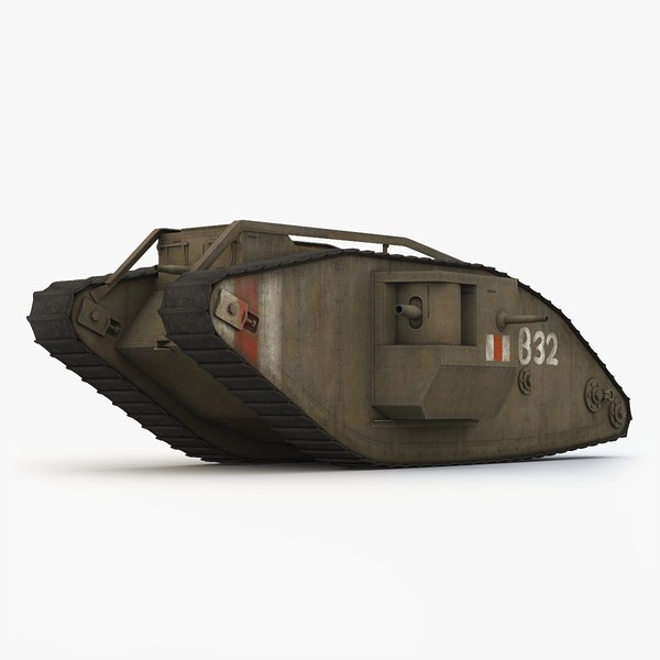 Mark tank 3D model - TurboSquid 1373628